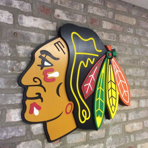 Blackhawks Art - Etsy