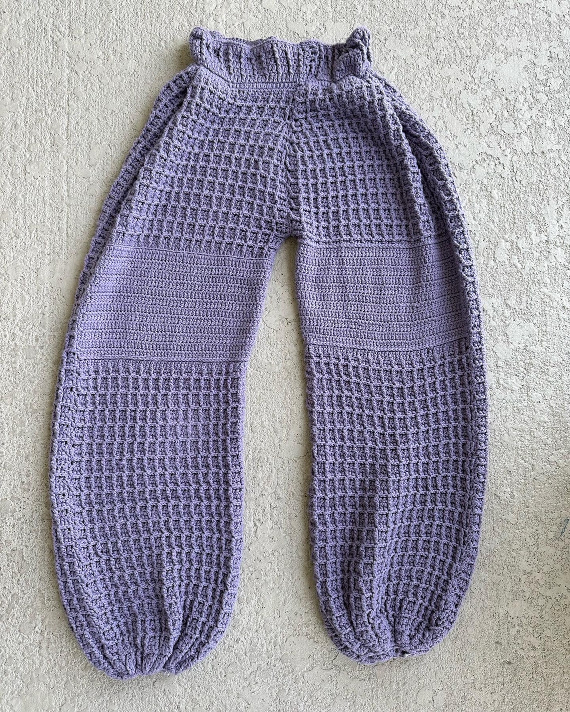 Waffle Stitch Pants Crochet Pattern - Etsy