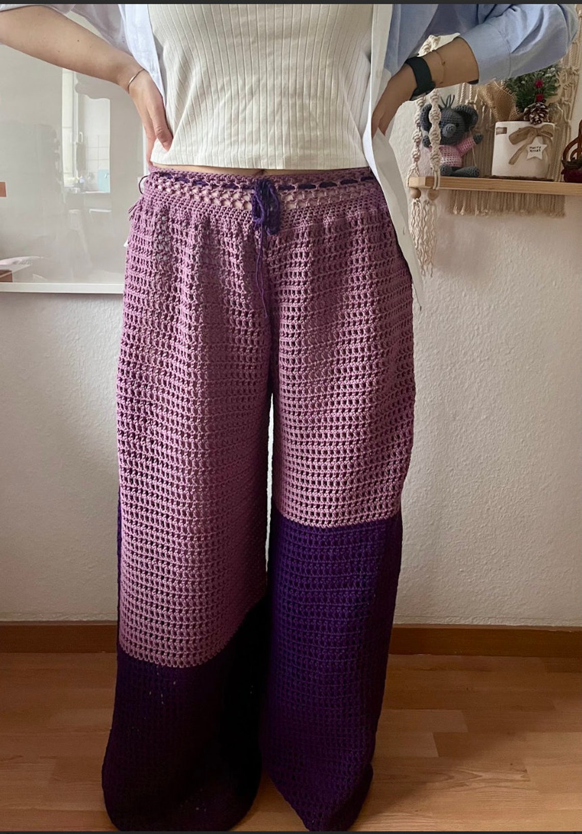 Drawstring Pants Crochet Pattern - Etsy
