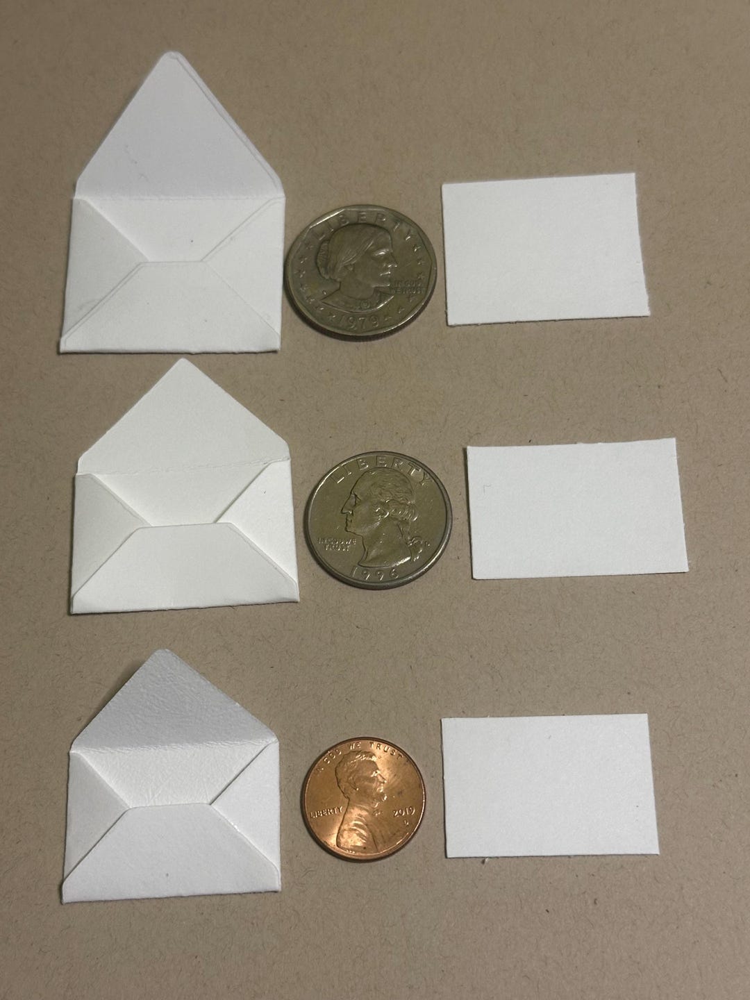 Mini Stationary Envelopes and Note Cards (variety Pack of Sizes ...