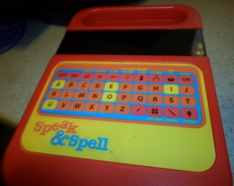 Speak and Spell | Etsy