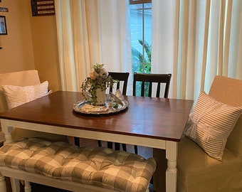 Buffalo Check Bench Cushion - Etsy