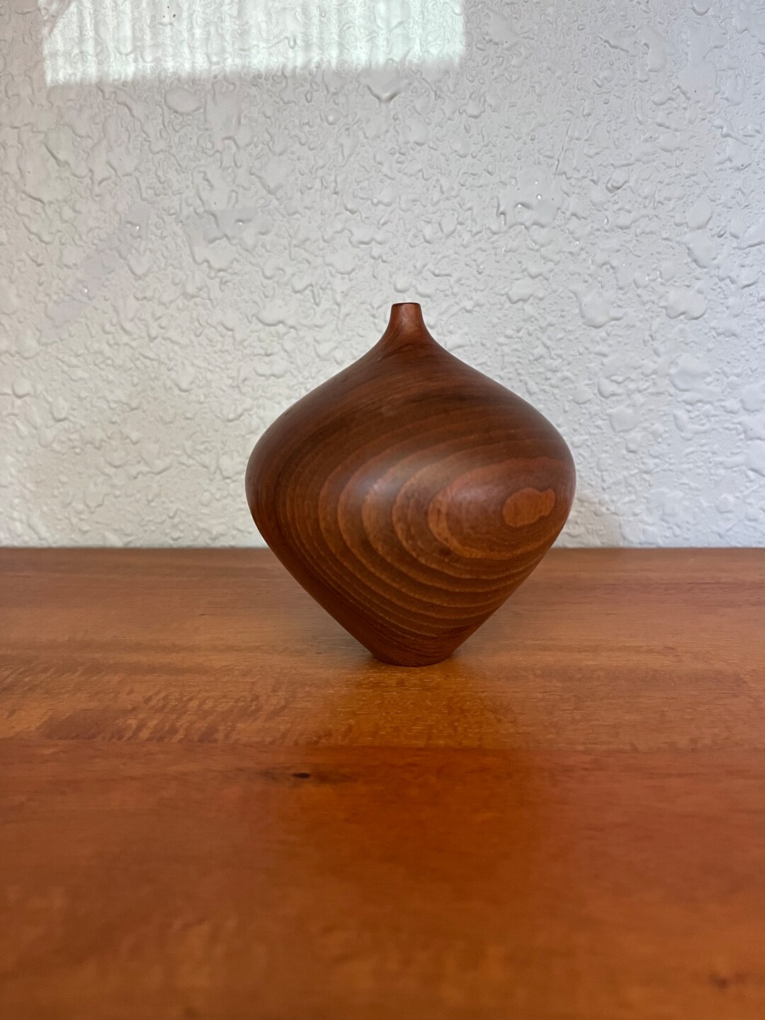 Mid Century Modernist Walnut Wood Weed Pot Sculpture Vessel Signed - Etsy