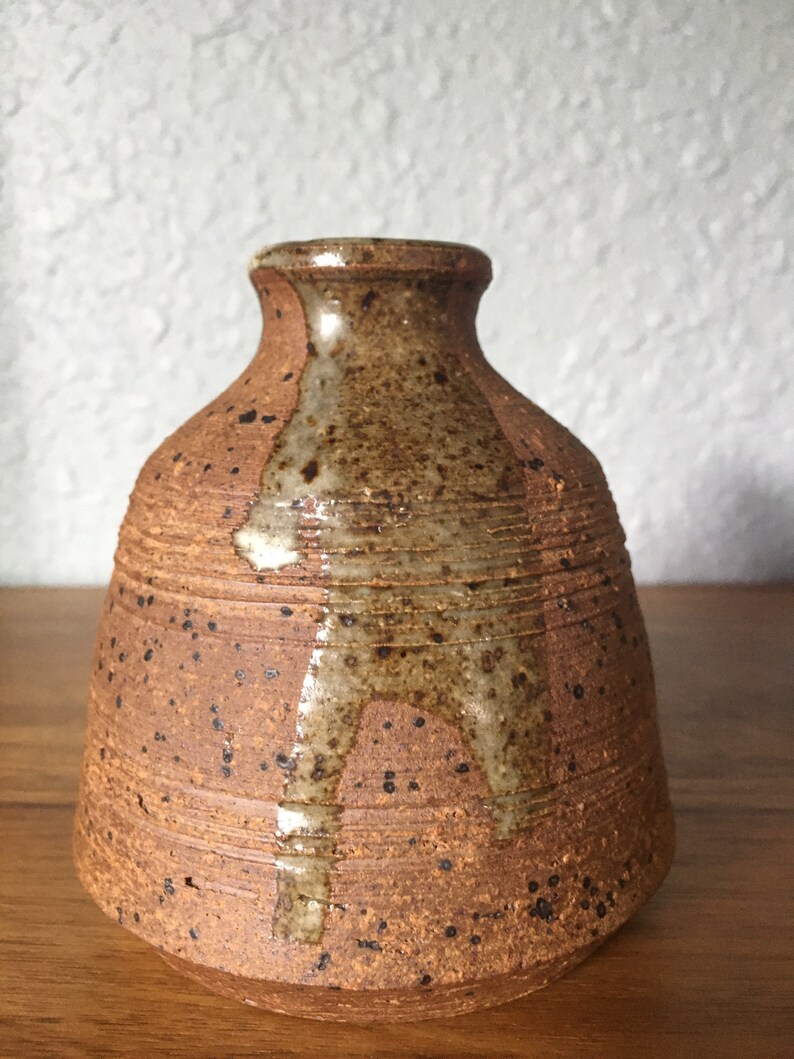 Vintage Mid Century Modernist Studio Pottery Weedpot Vase - Etsy