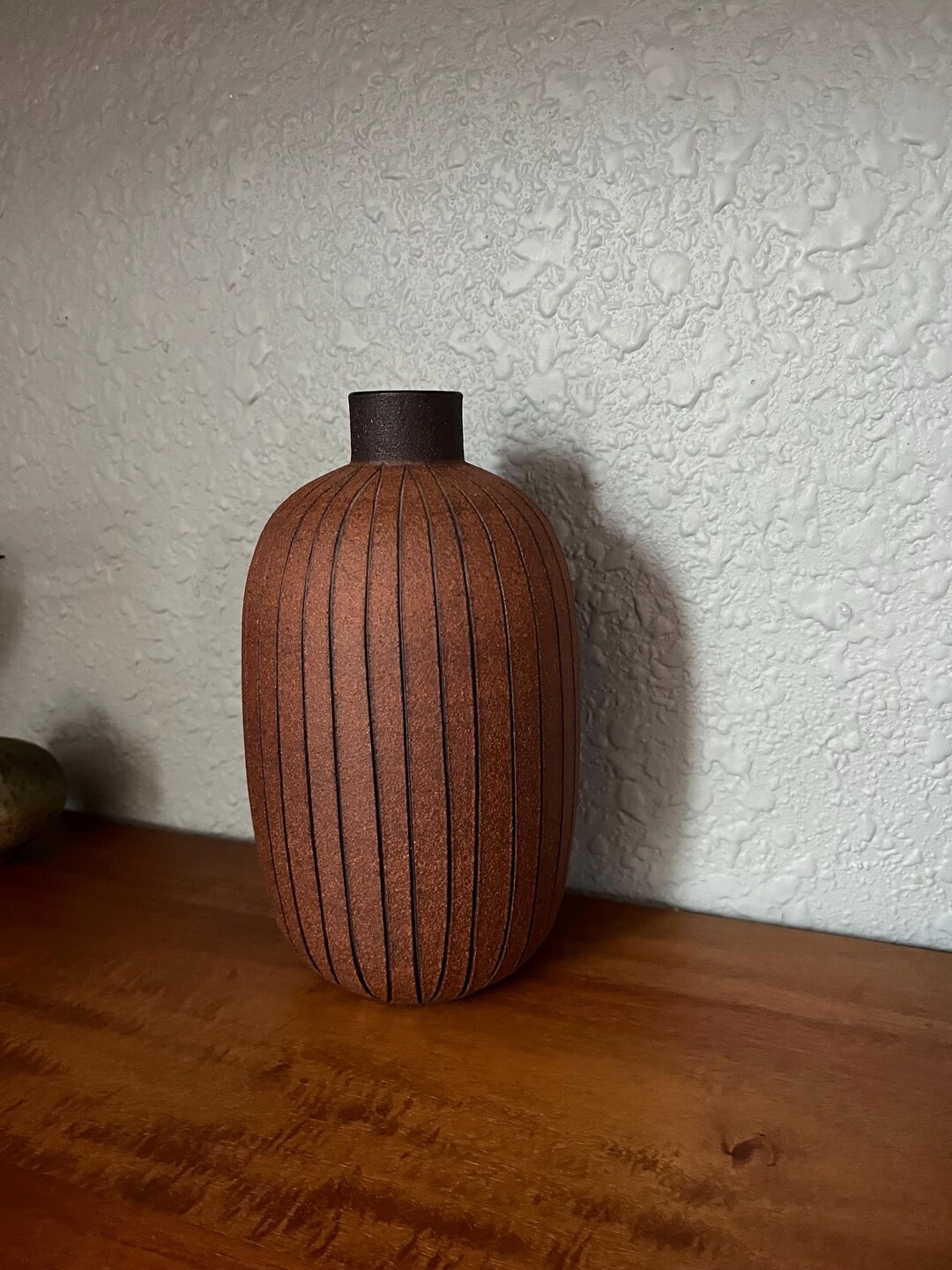 Rare Steve Dominguez Spanish Villa Mid Century Carved Studio Pottery ...