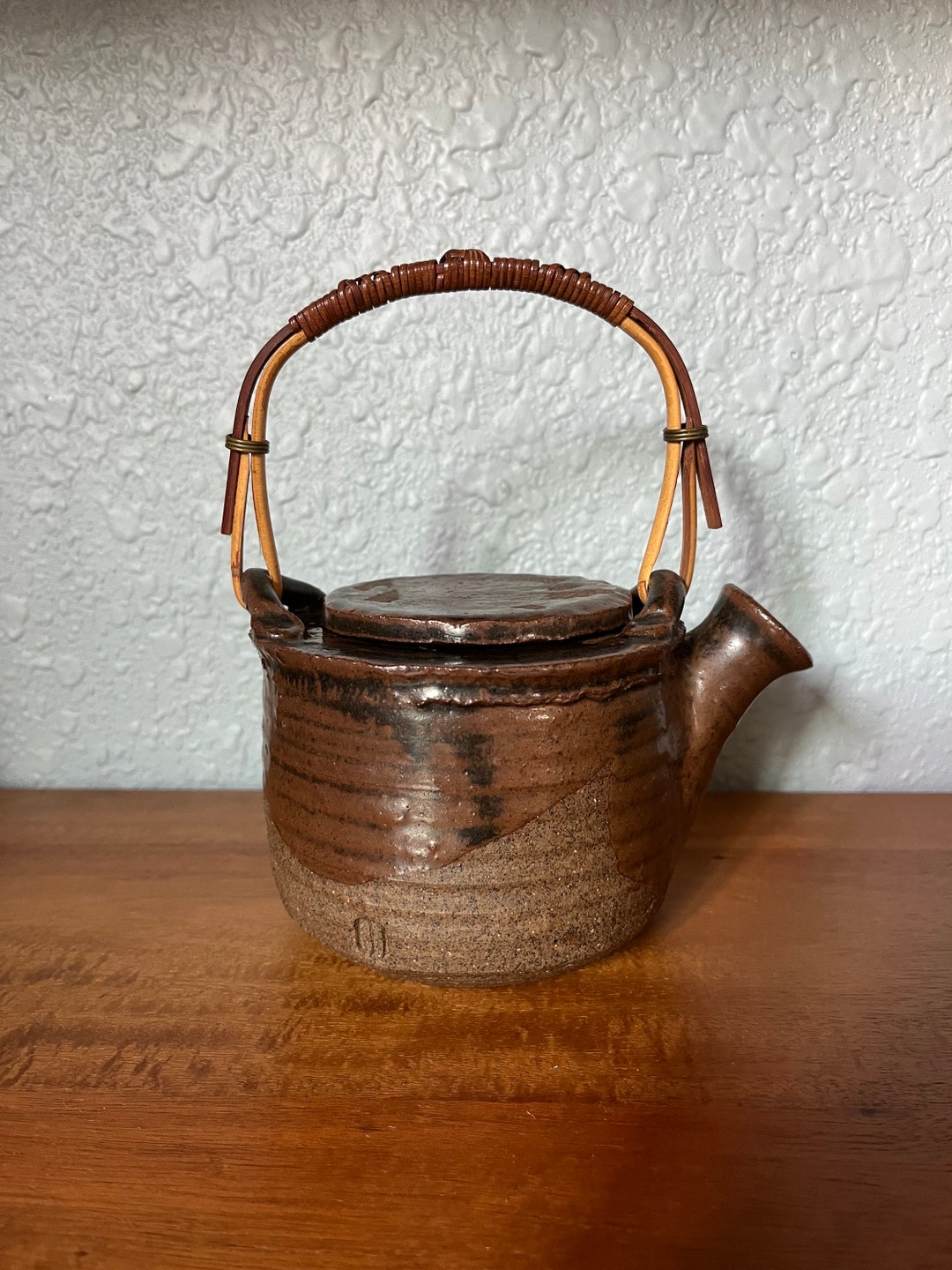 Vintage Beautiful Mid Century Modernist Studio Pottery Tea Pot - Etsy