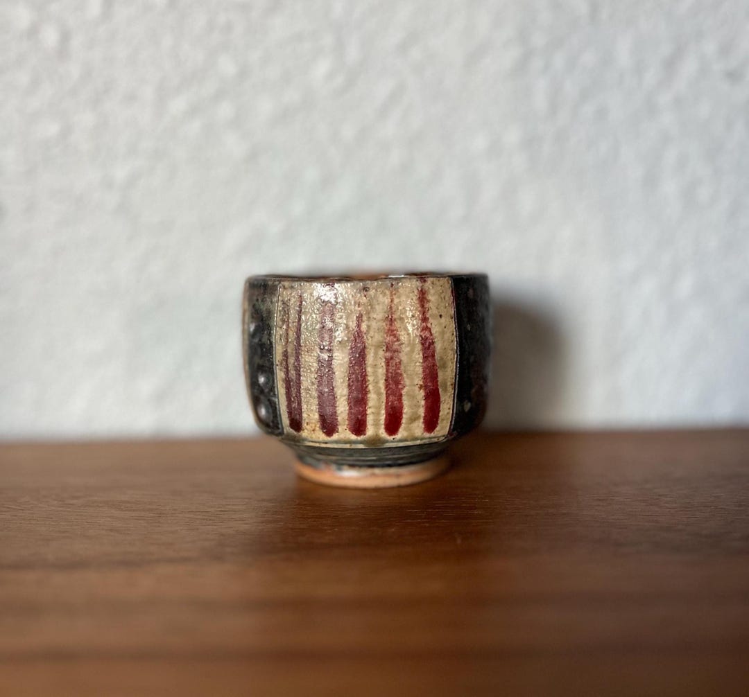 Vintage Mid Century Modern Abstract Studio Pottery Planter Bowl Cup - Etsy