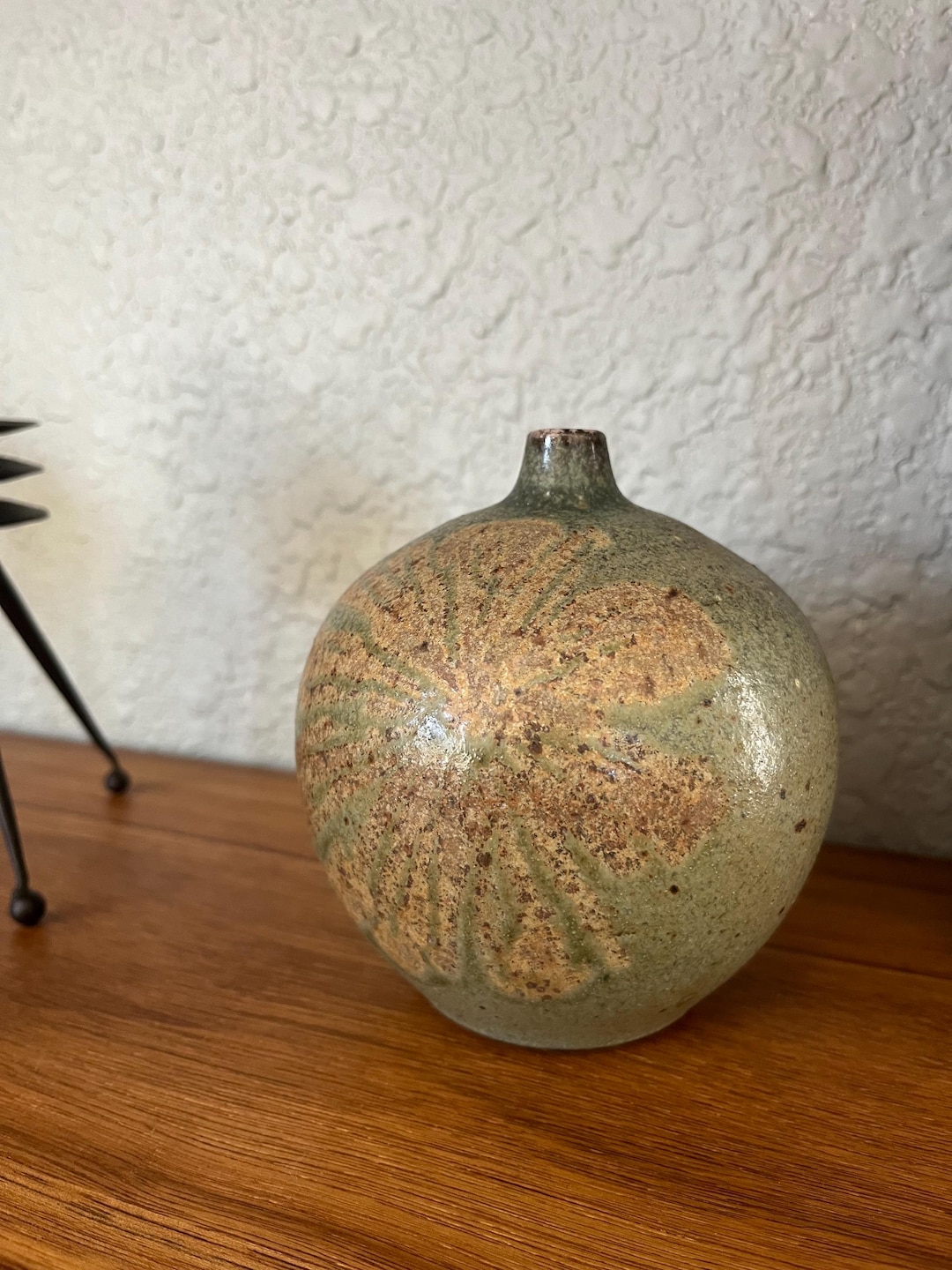 Mid Century Modernist Robert Maxwell Studio Pottery Weed Pot Vase ...