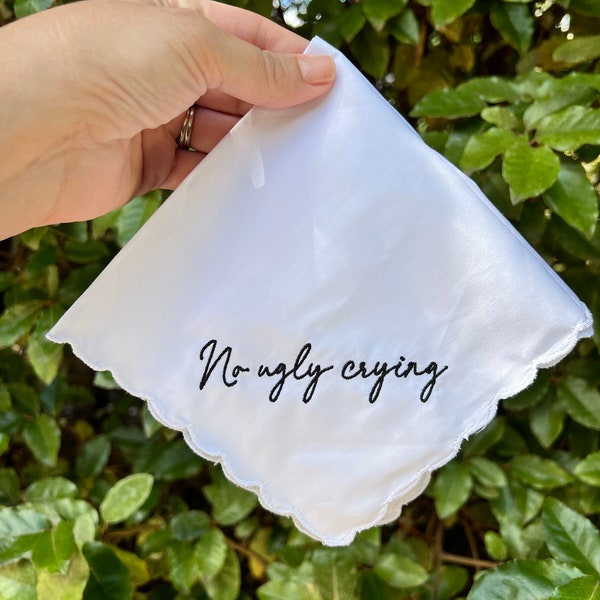 Wedding Handkerchief - Etsy