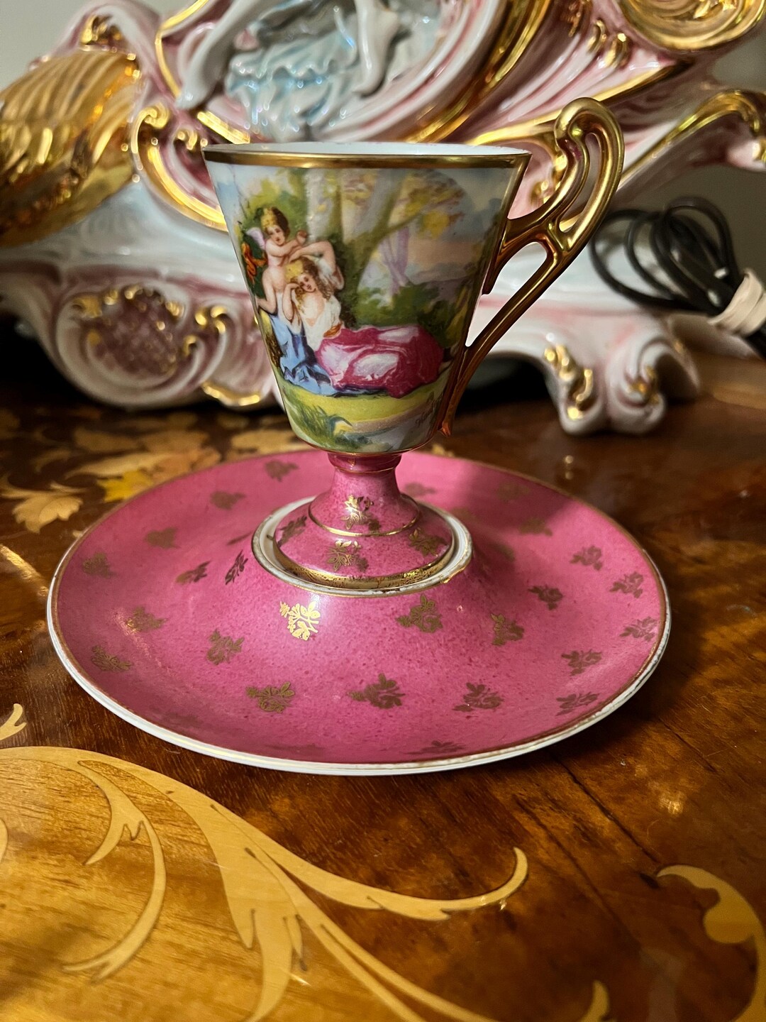 Austria Royal Vienna Cup & Saucer Porcelain - Etsy