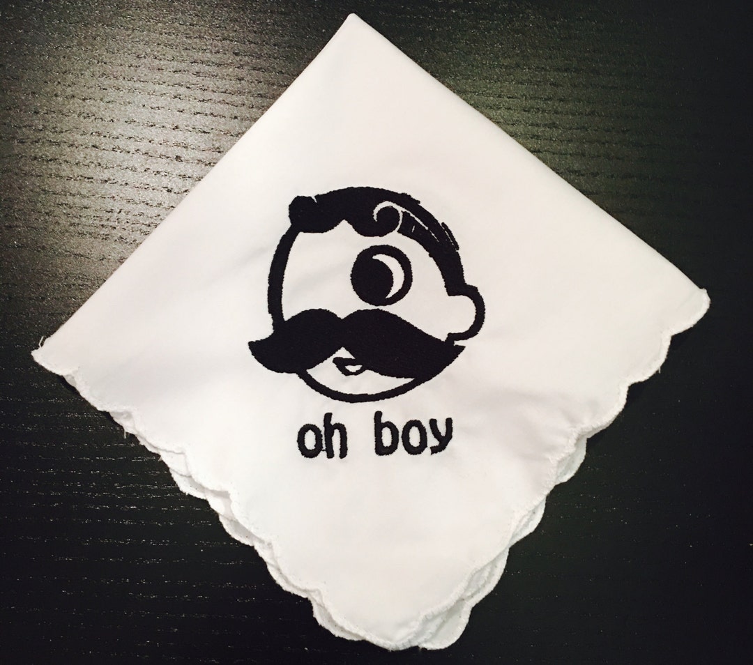 Custom Logo Handkerchief - Etsy