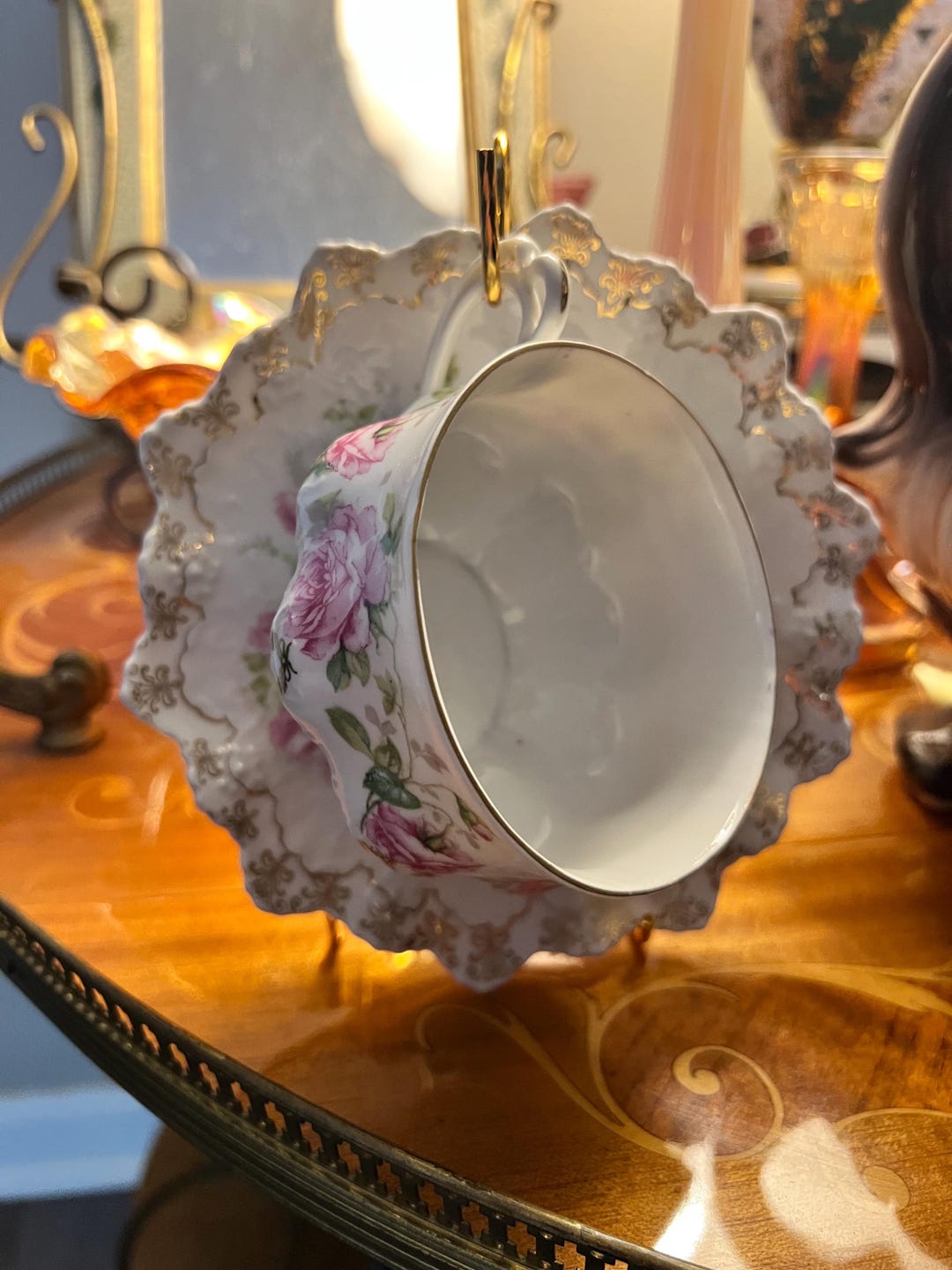 MZ Austria Tea Set - Cup and Saucer - Etsy