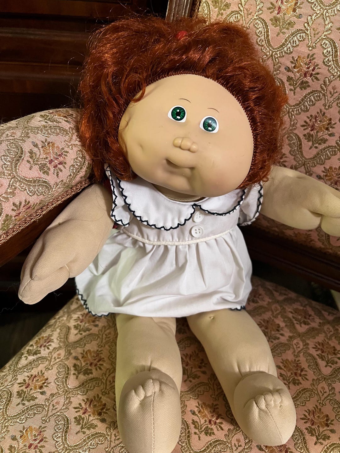 Vintage Signed Red Head Cabbage Patch Doll 1985 - Etsy