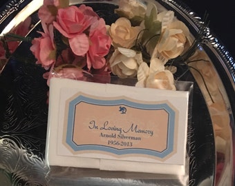 Memorial Handkerchief Personalized - Etsy