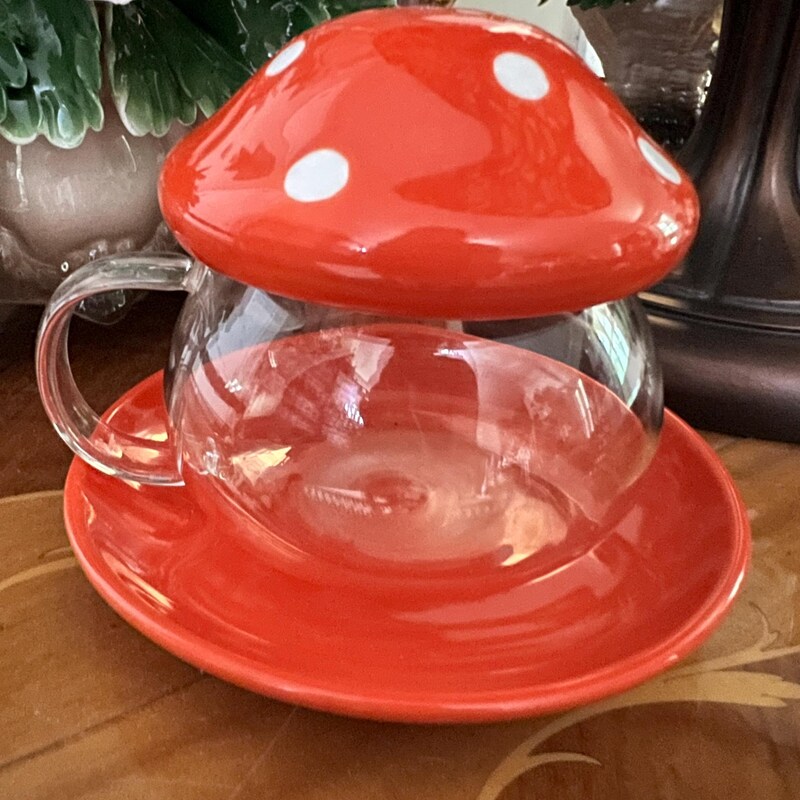 Mushroom Tea Set - Etsy