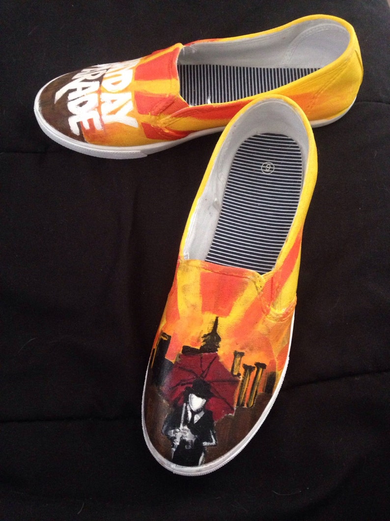 Mayday Parade A Lesson in Romantics Shoes - Etsy