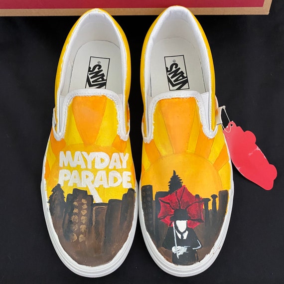 Mayday Parade A Lesson in Romantics Shoes | Etsy