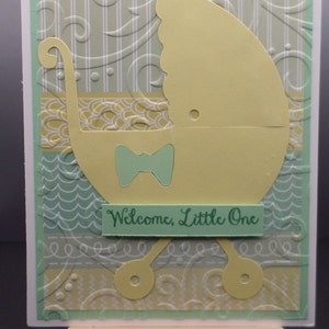 New Baby Greeting Card-welcome Little One-baby Neutral-congratulations ...