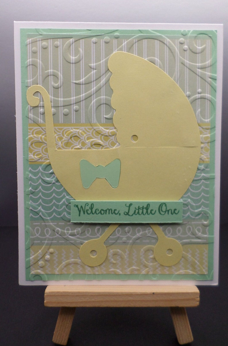 New Baby Greeting Card-welcome Little One-baby Neutral-congratulations ...