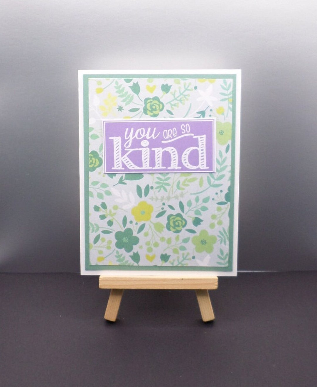 You Are so Kind Greeting Card-friendship Card-thinking of You Card-you ...