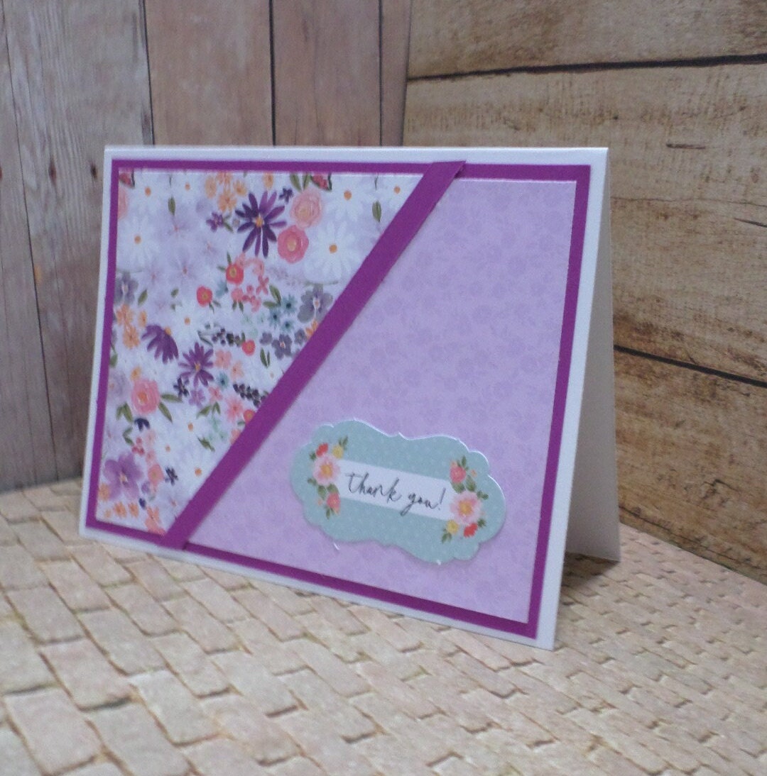 Thank You Greeting Cards-thanks so Much-thank You-handmade Card - Etsy