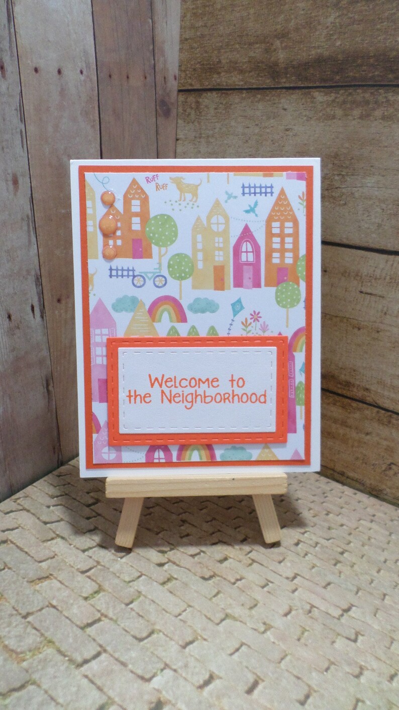 Welcome a New Neighbor to the Neighborhood-we Have a New Address-house ...