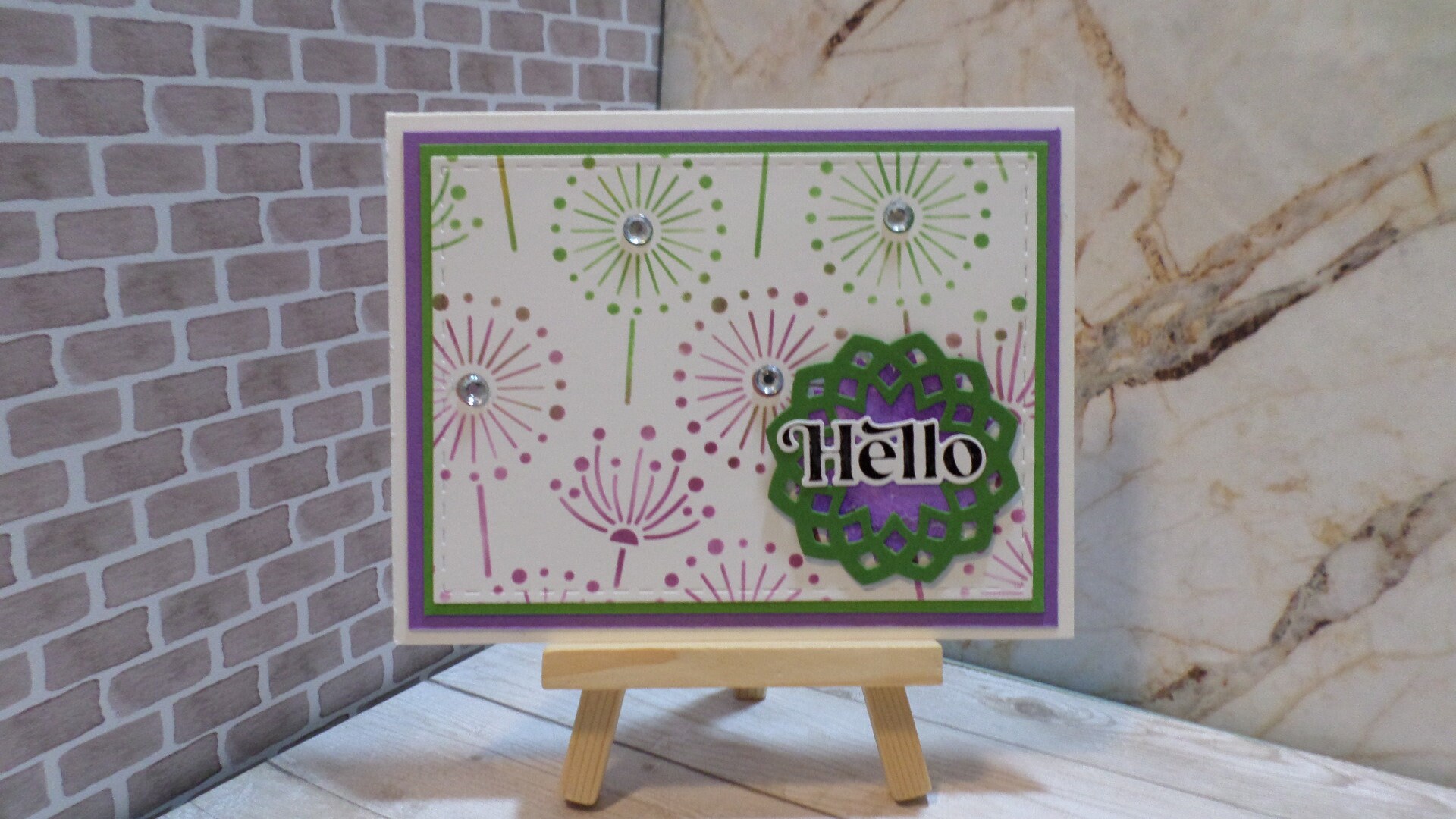 Hello Greeting Card-friendship Greeting Card-hi-hello-just Because ...