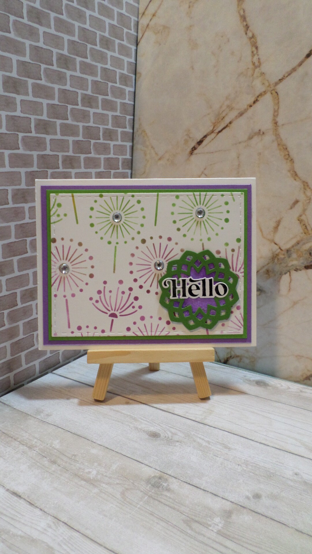 Hello Greeting Card-friendship Greeting Card-hi-hello-just Because ...