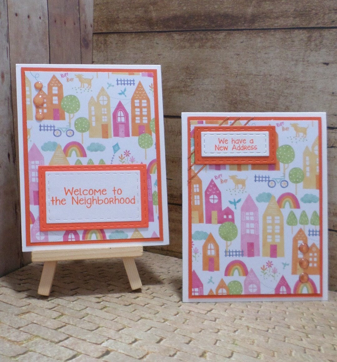 Welcome a New Neighbor to the Neighborhood-we Have a New Address-house ...