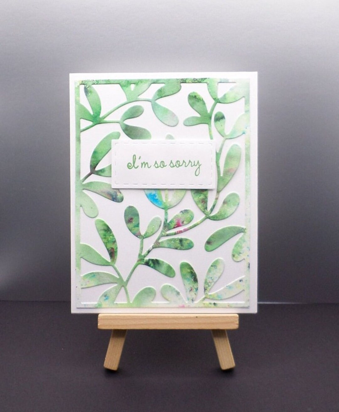 I'm so Sorry Greeting Card-sorry for Your Loss Card-handmade Greeting ...