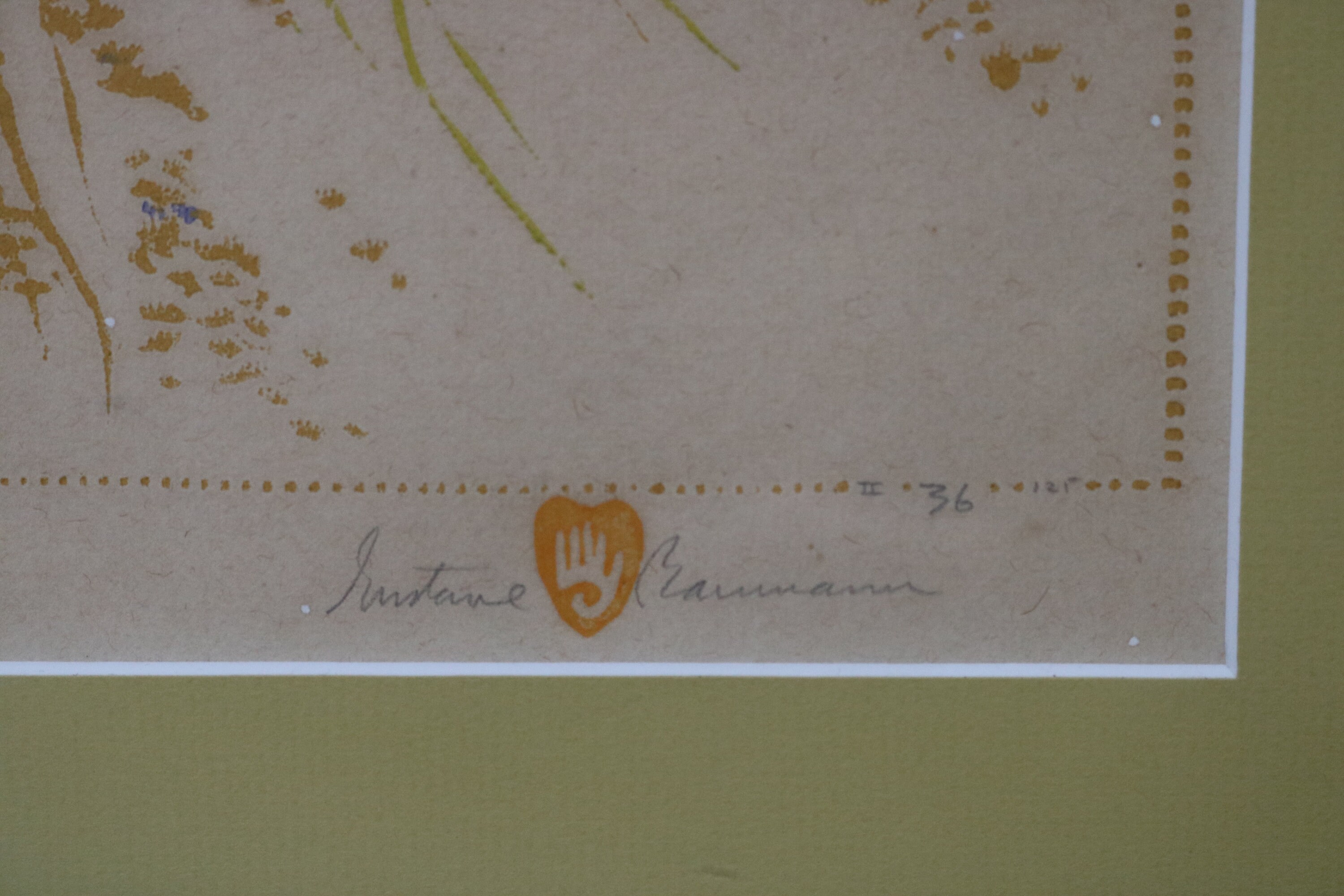 Rare! Gustave Baumann Original Color Woodcut Print: Bound for Taos ...