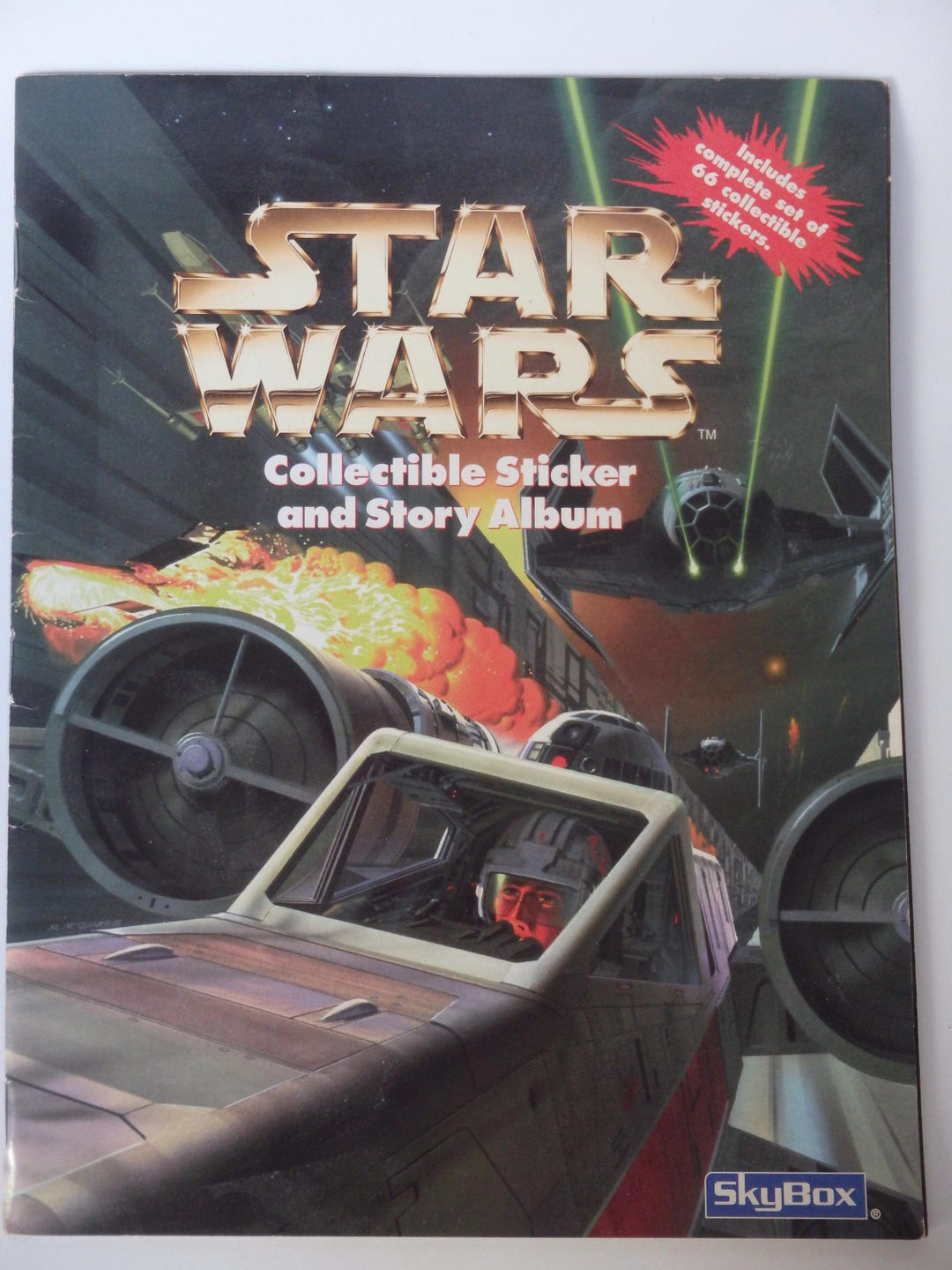 1996 STAR WARS Collectible Sticker and Story Album by Skybox - New ...