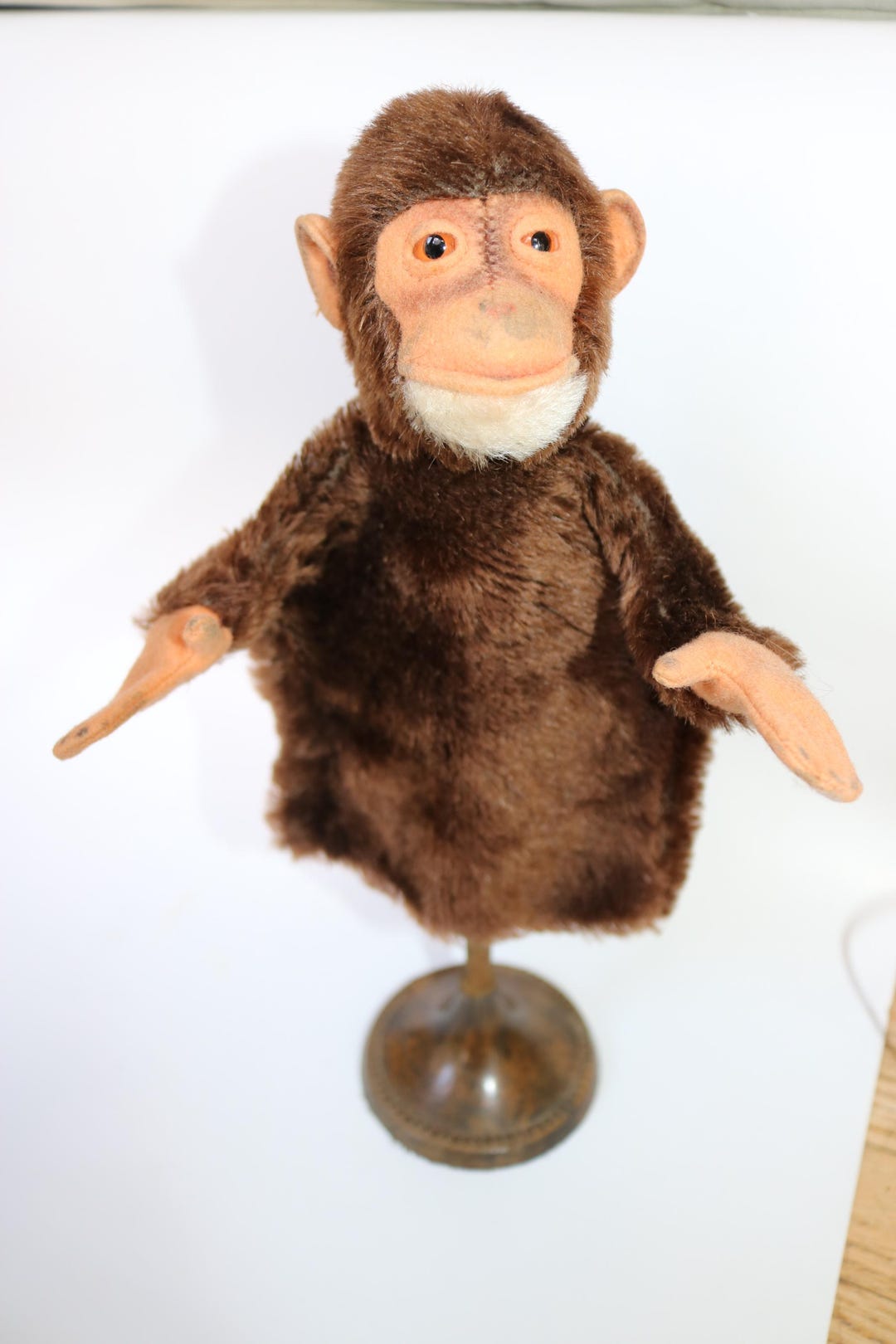 Vintage Steiff Mohair Jocko Monkey Chimpanzee 1950's Hand Glove Puppet - Etsy