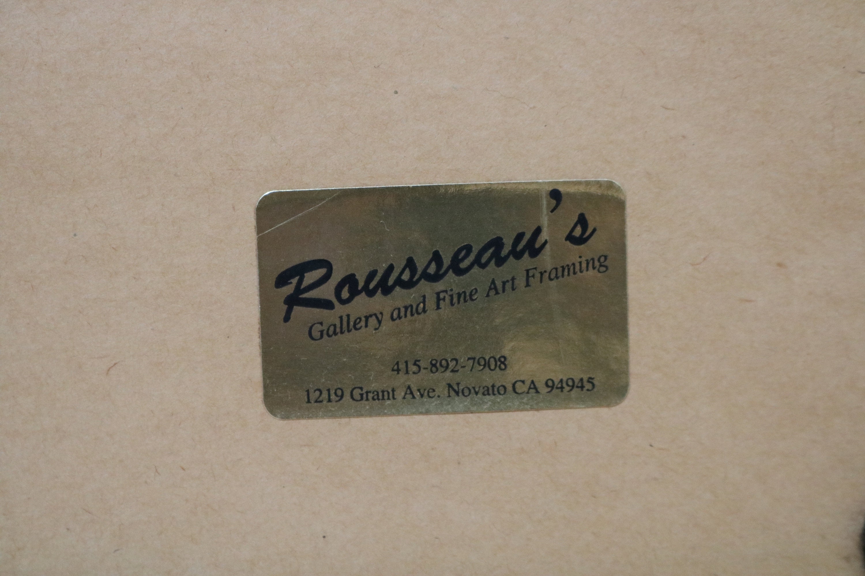 Rare! Gustave Baumann Original Color Woodcut Print: Bound for Taos ...