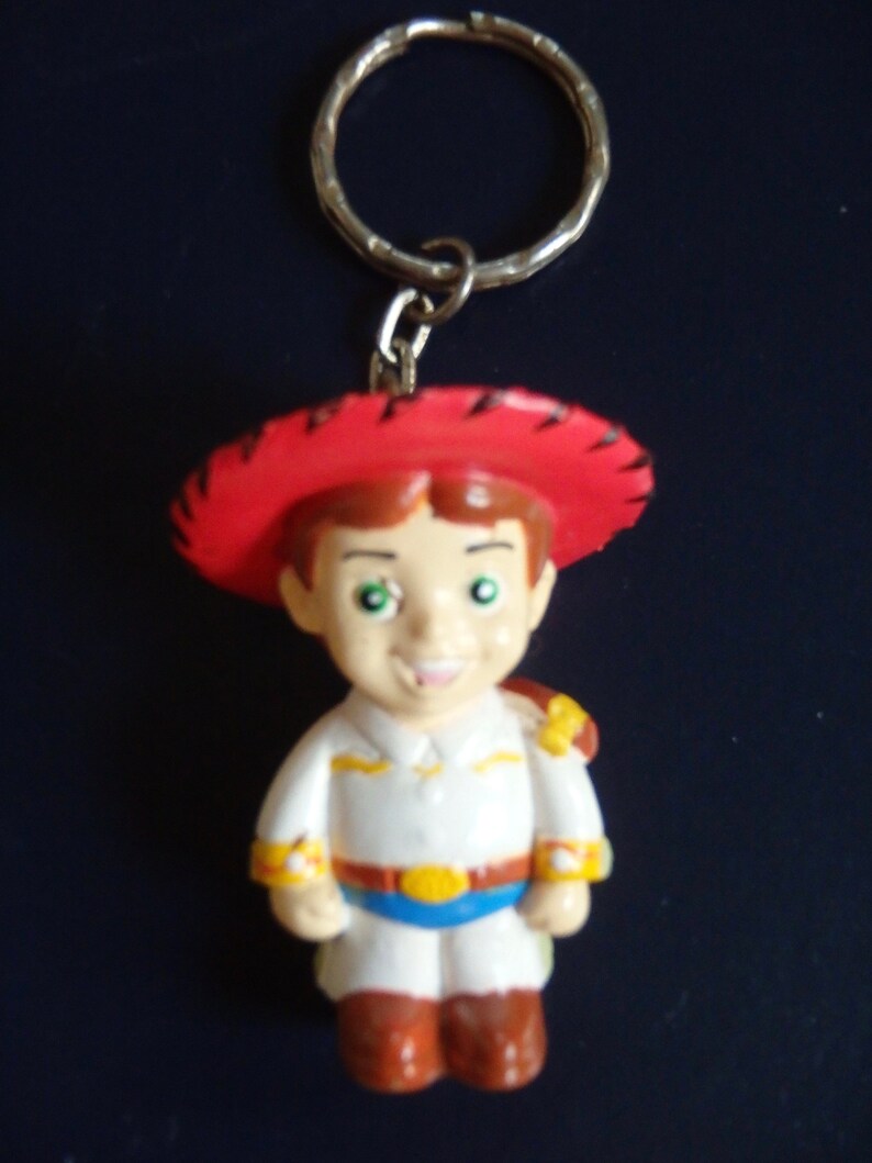 Vintage Disney Jessie Keychain Toy Story Plastic Key Chain - Etsy