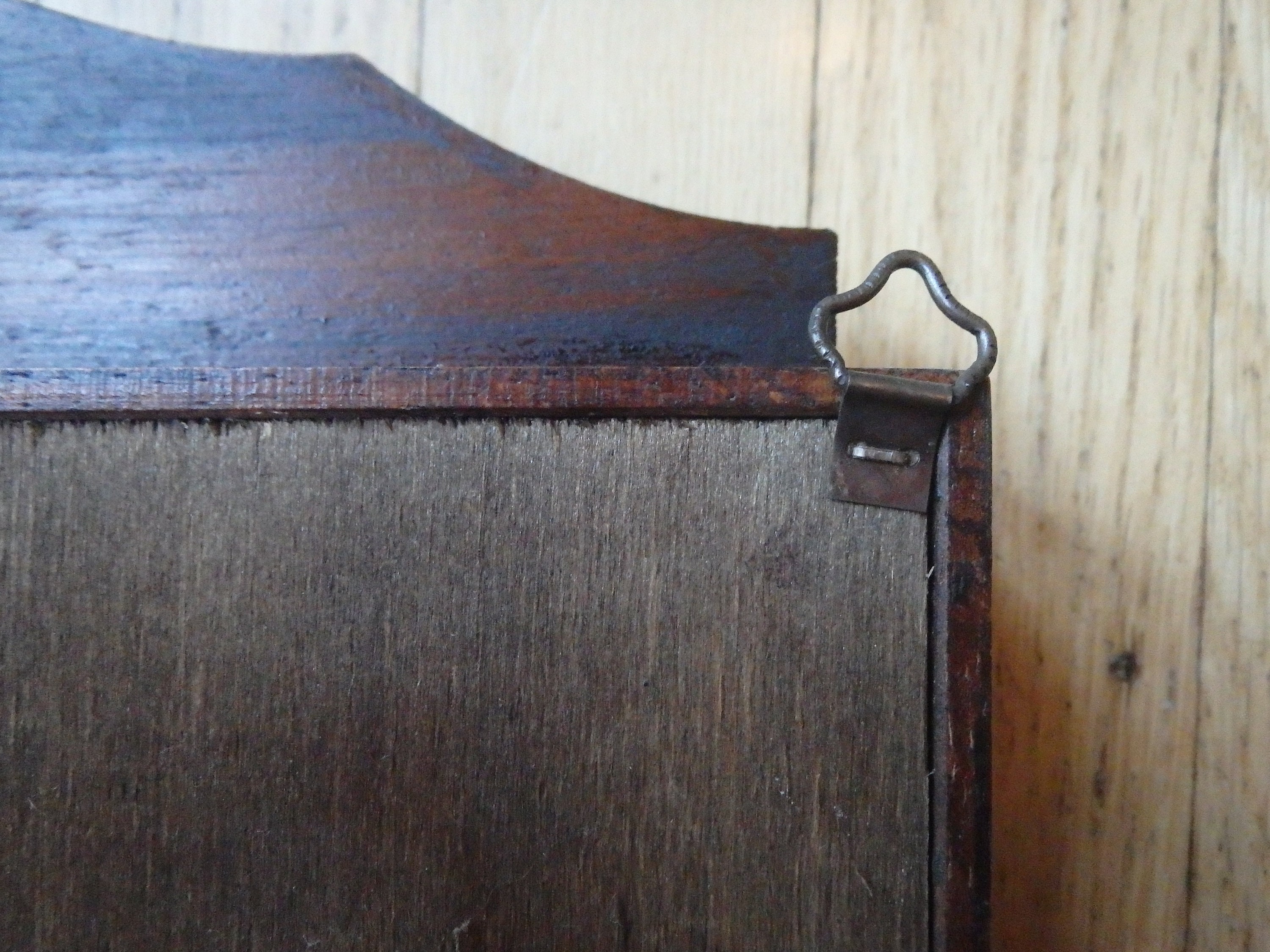 Wooden Hanging Floral Frame Box for Hidden Keys - Etsy