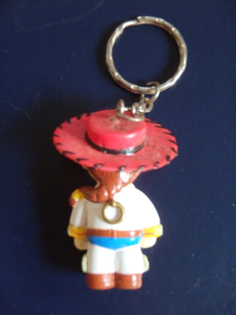 Vintage Disney Jessie Keychain Toy Story Plastic Key Chain - Etsy