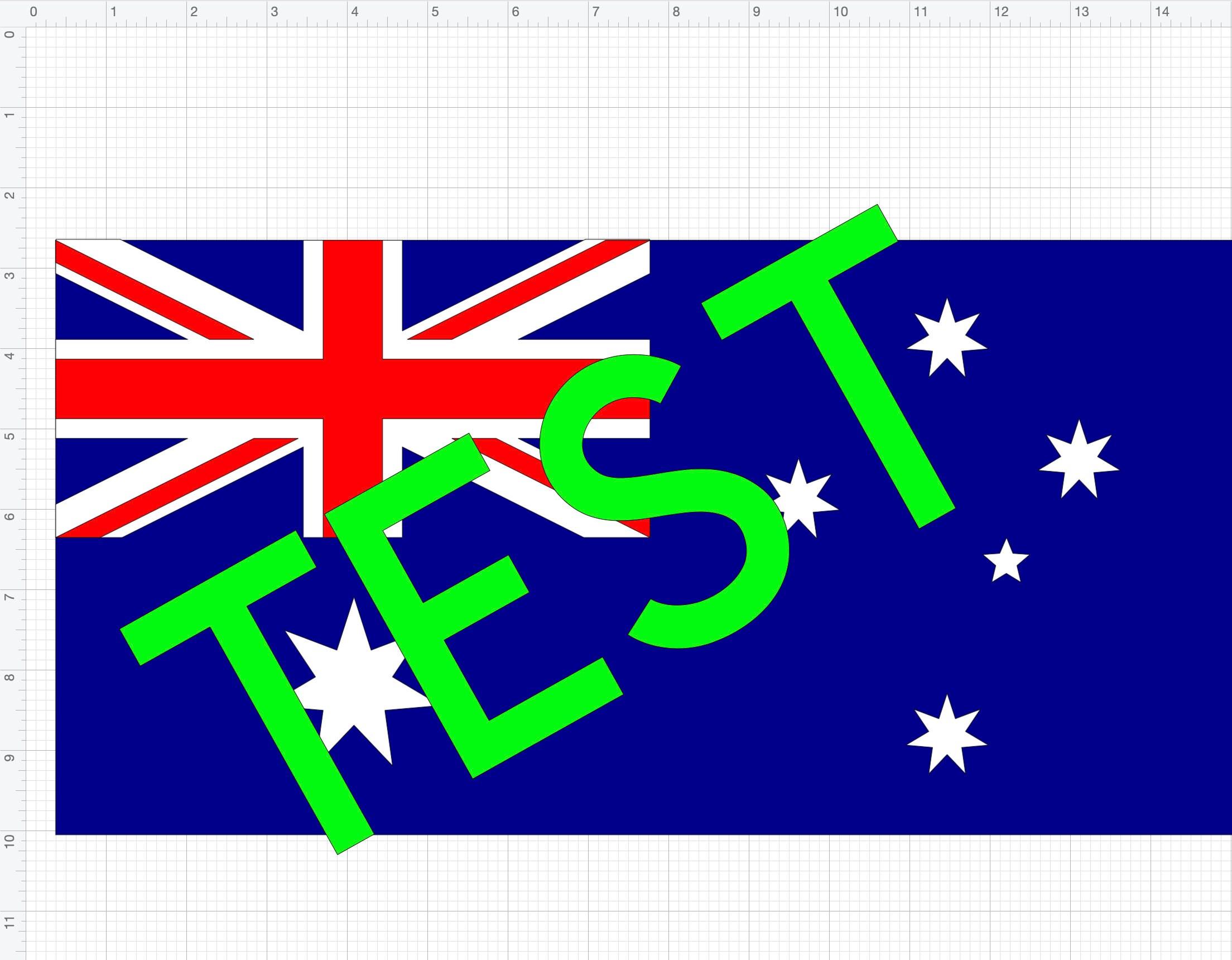 Australian Flag 3 Color Layered SVG Commonwealth Star Cricut - Etsy