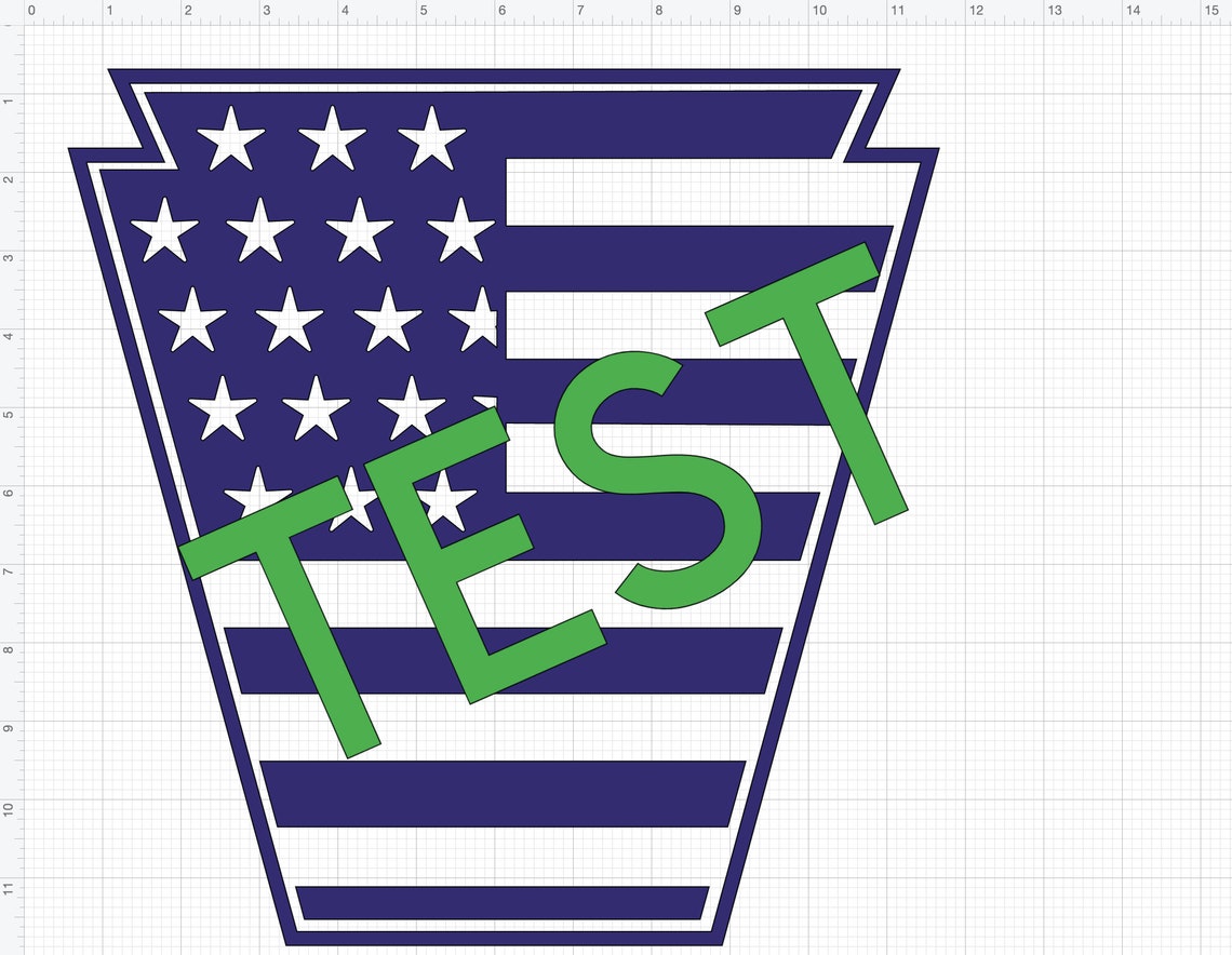Keystone US Flag Design Svg Pennsylvania PA Instant Download - Etsy