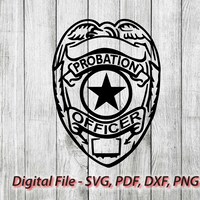 Probation Officer Bundle Svg, Probation Officer Svg, Probation ...