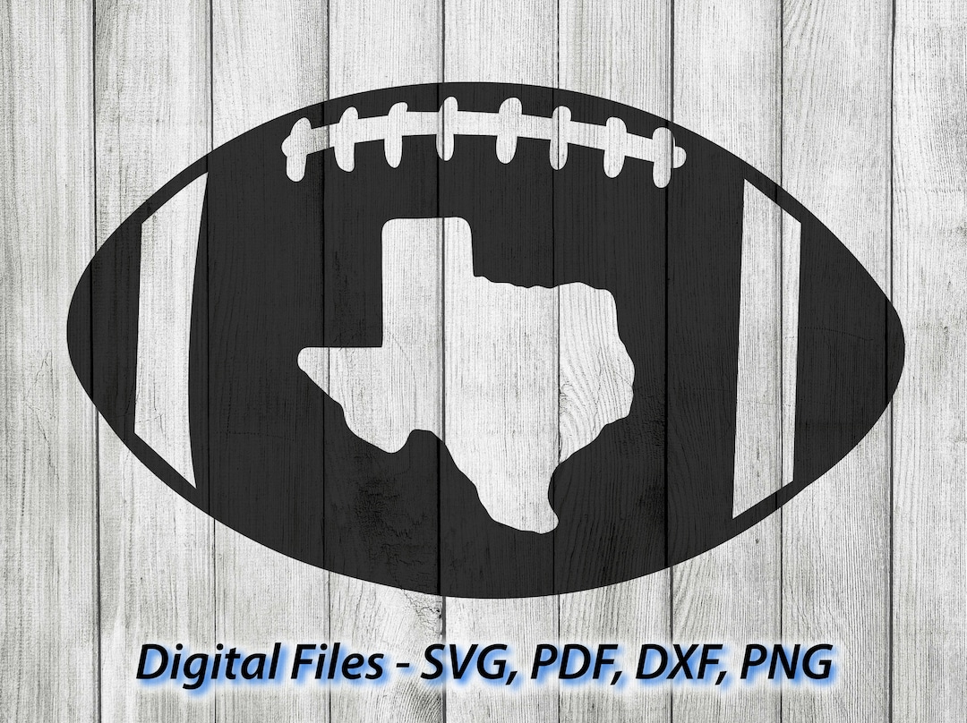 Texas Football - High School Sports - Simple Design Svg File - Clipart ...