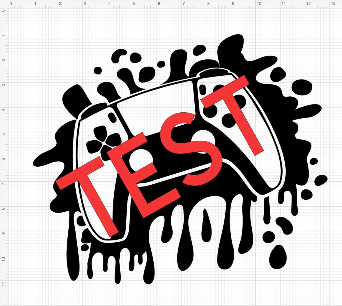 Gamer Splatter Controller SVG Video Game Instant Download | Etsy