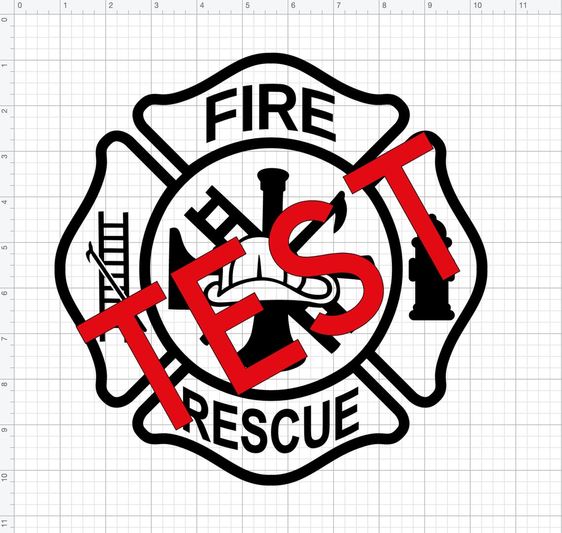 Fire Rescue Department Svg Fire Dept Svg Maltese Cross Svg - Etsy