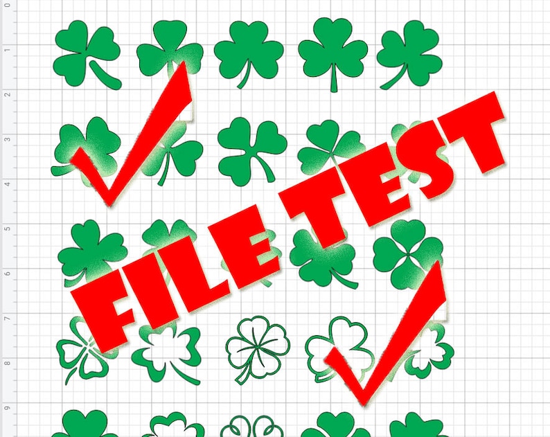 Clover Shamrock Design Bundle 30 Graphics St Patricks Day - Etsy