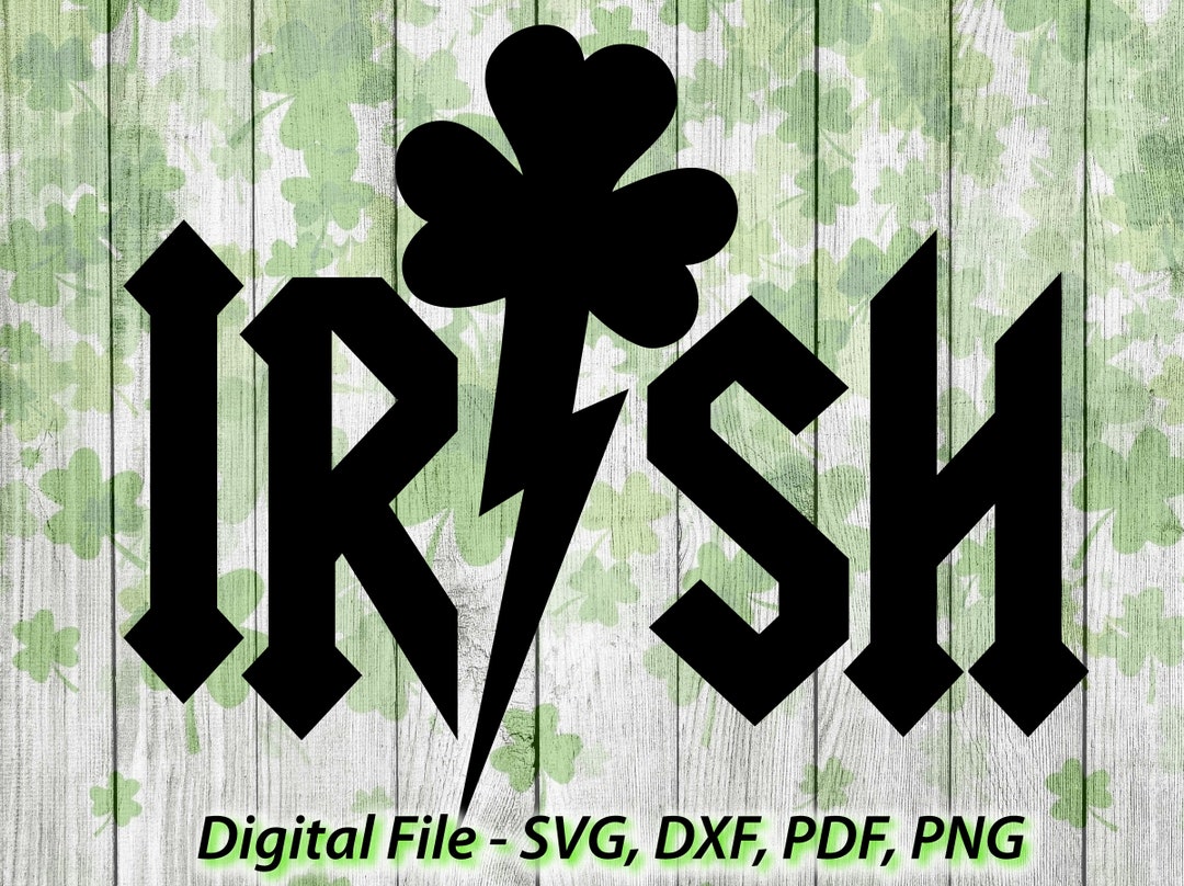 Irish Rock Design SVG – St Patricks Day Graphic (digital Download) - Etsy