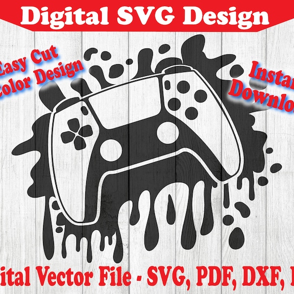 Gamer Svg - Etsy