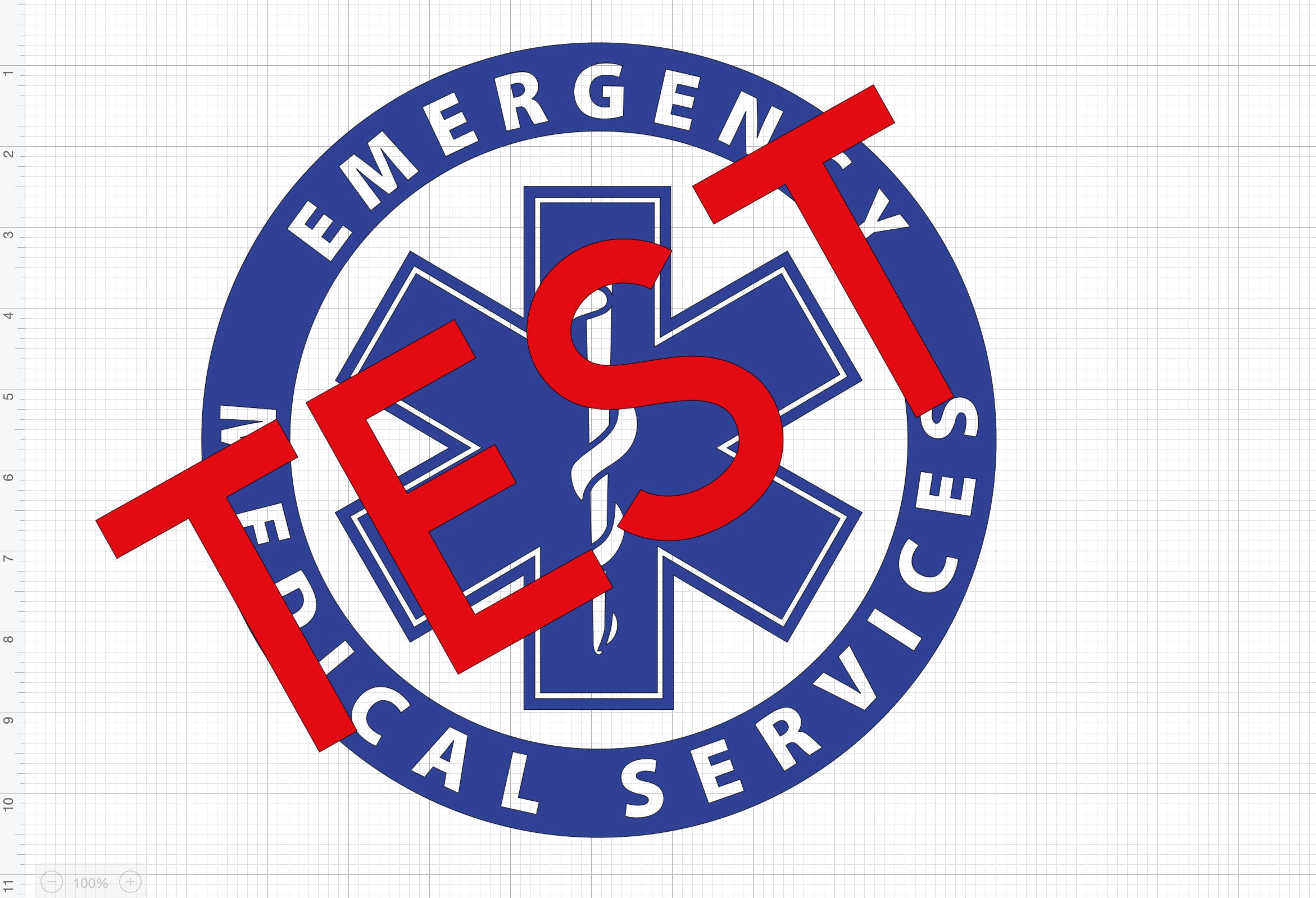 Emergency Medical Services EMS Circle Paramedic Star Svg EMT 1 - Etsy UK