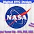 NASA Circle Logo 1 Color Version SVG Cricut File Svg, Nasa Cut File ...