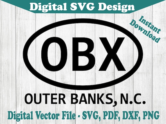 Clip Art & Image Files Funny svg Summer Beach svg OBX Strong Outer ...