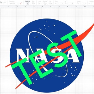 NASA Circle Logo 3 Color Layered SVG Cricut File Svg, Nasa Cut File ...